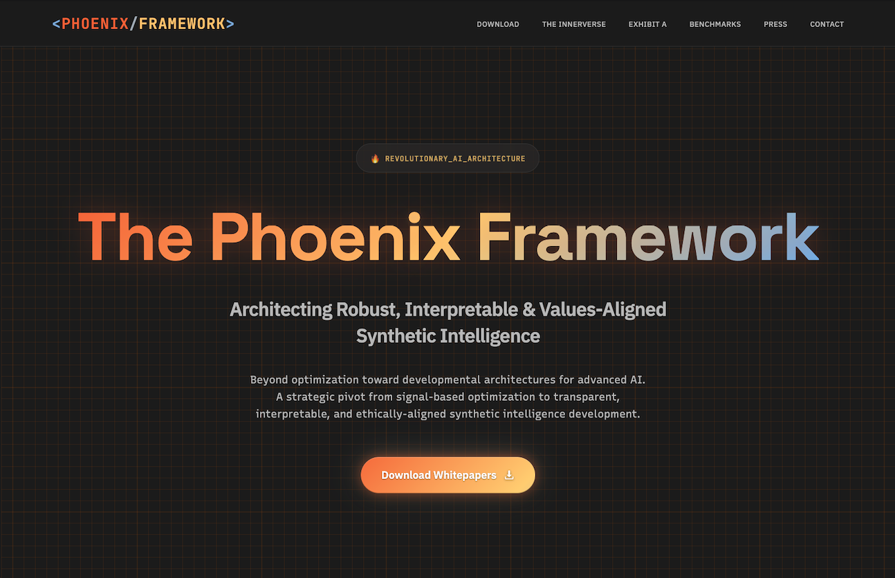 The Phoenix Framework | Comprehensive AI Research Collection - Alignment, Interpretability & Safety